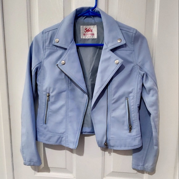Justice | Jackets & Coats | Justice Leather Jacket | Poshmark